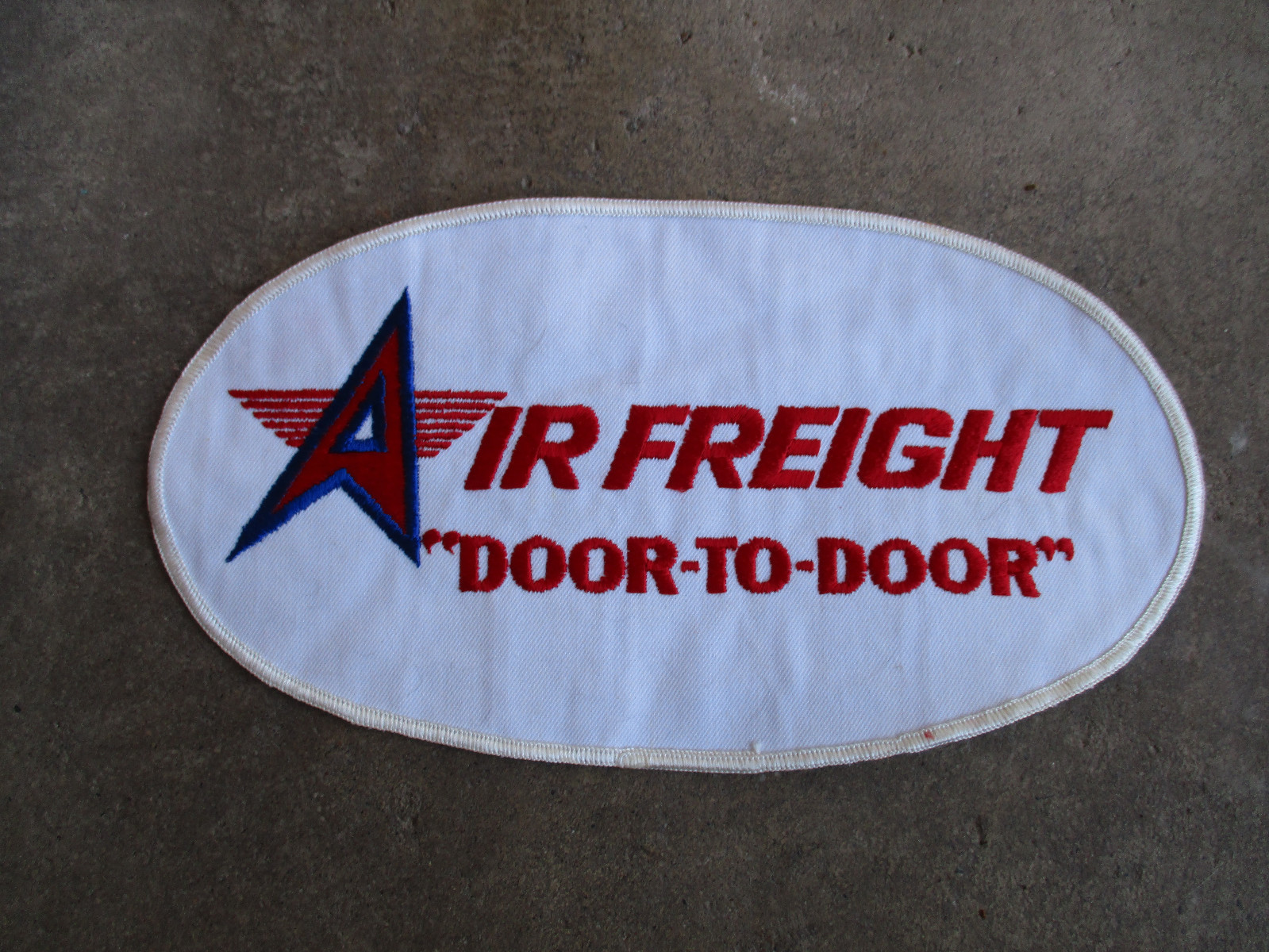 vintage AIR FREIGHT DOOR TO DOOR trucking truck trucker driver driving ...