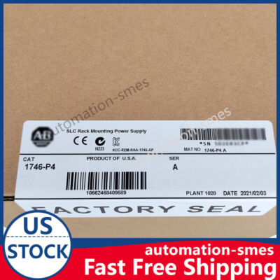 New Factory Sealed Allen Bradley 1746-P4 SLC 500 Rack Mount Power ...