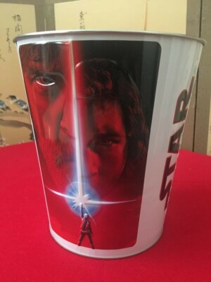 SPONSORED Star Wars: The Last Jedi Popcorn Tin Bucket AMC Theaters | eBay