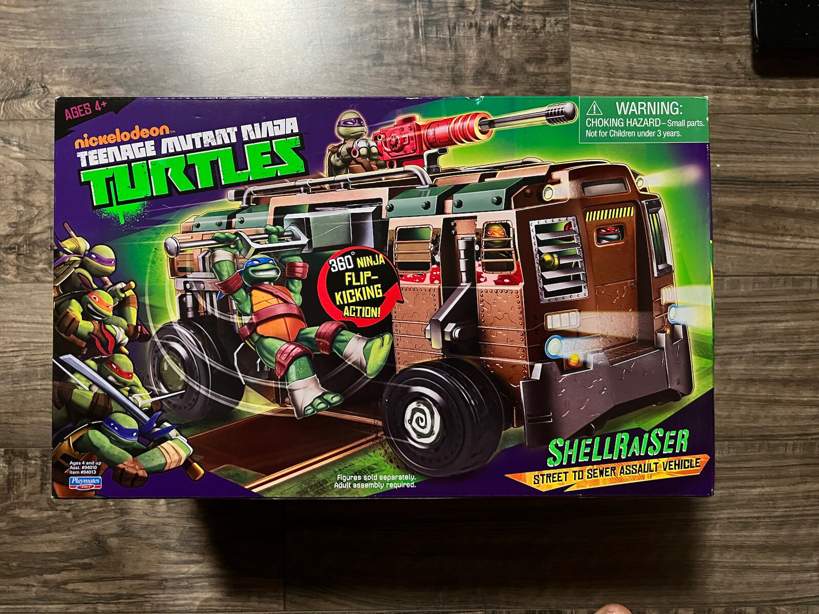 Playmates 2013 NICKELODEON TEENAGE MUTANT NINJA TURTLES SHELLRAISER ...