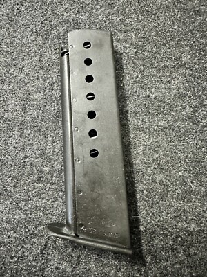 OEM Vintage WWII Walther P38 P1 magazine, 8 round, dated 7/62, banner ...