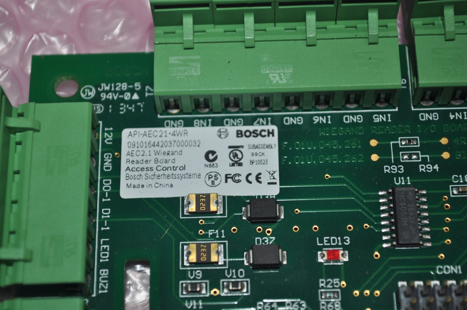 NICE BOSCH API-AEC21-4WR Access Easy Controller 2.1 Reader Board - 4 ...