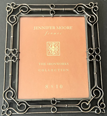 Jennifer Moore The Ironworks Collection Metal 8 x 10 Picture Frame ...