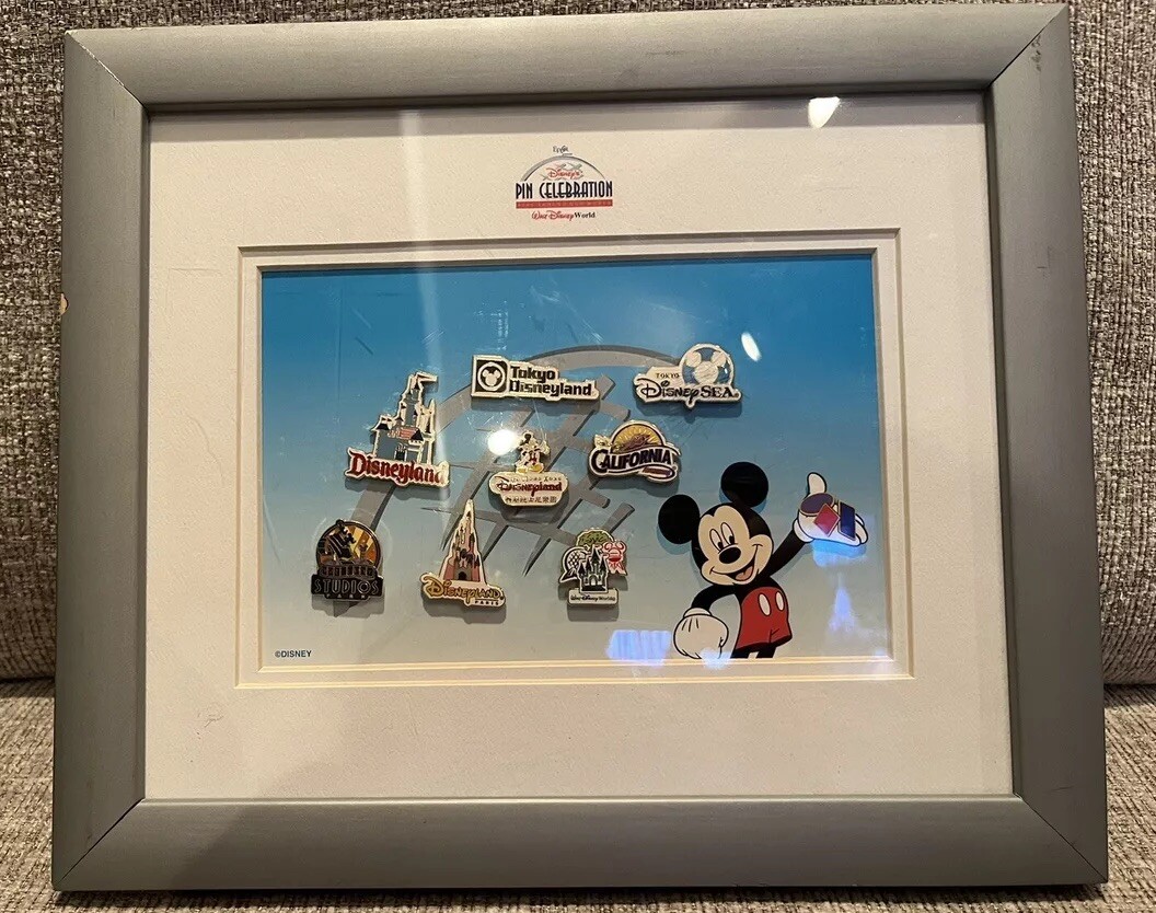 Disneyland, Walt Disney World Mickey Mouse Pin Set LE 500 | eBay