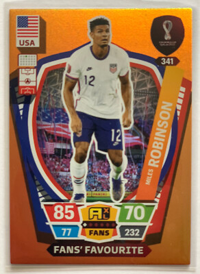 Panini Adrenalyn XL World Cup 2022 - MILES ROBINSON (Fans' Favourite ...