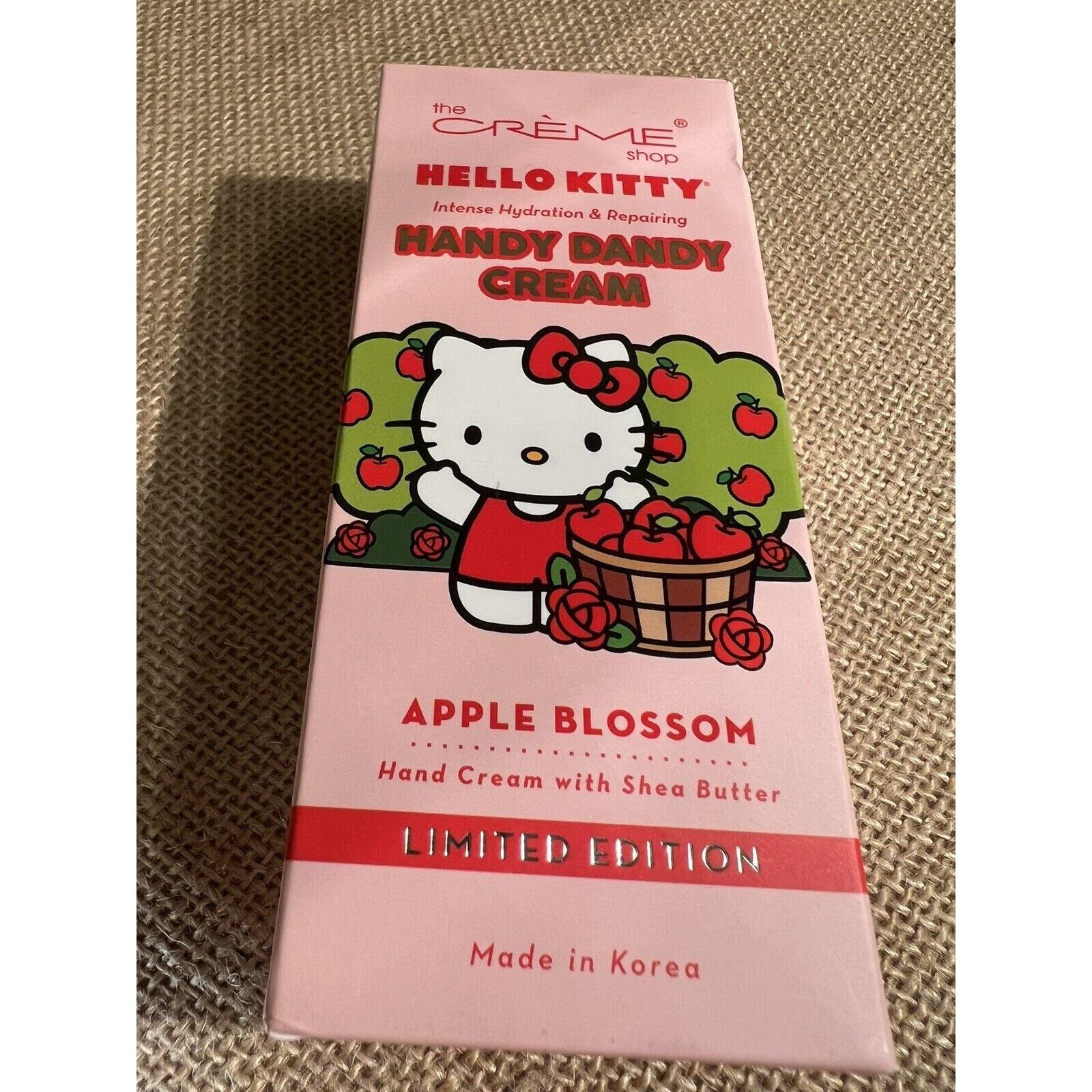 HELLO KITTY Hand Cream by The Creme Shop x--Apple Blossom | eBay