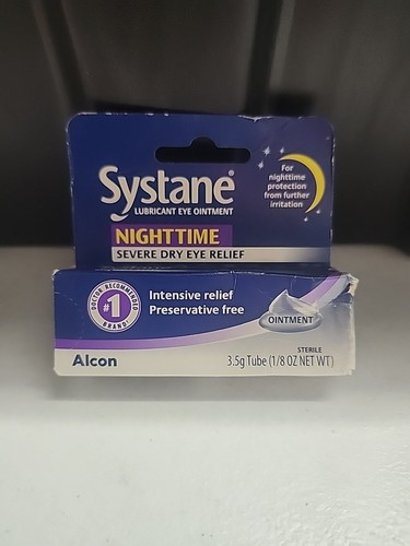 Systane Nighttime Lubricant Eye Ointment 3.5g Tube | eBay