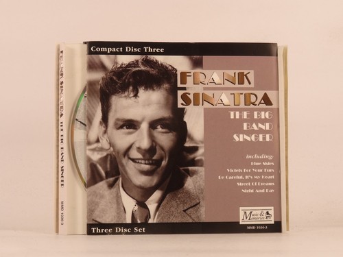FRANK SINATRA THE BIG BAND SINGER (3XCD) (Z82) 20+ Track CD Album ...