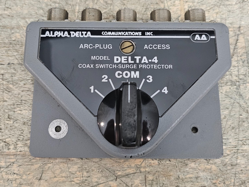 Alpha Delta 4 Position Coax Antenna Switch C MY OTHER HAM RADIO iCOM ...