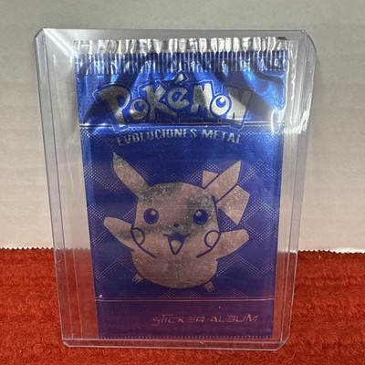 Pokemon Pikachu Sticker Album Packs Sealed Sticker Prisma Evoluciones ...