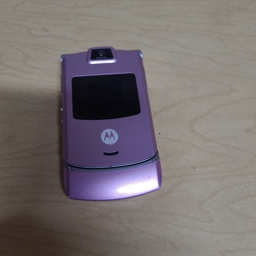 Motorola V3M Vintage Pink Phone RAZR Classic UNTESTED AS IS Flip | eBay