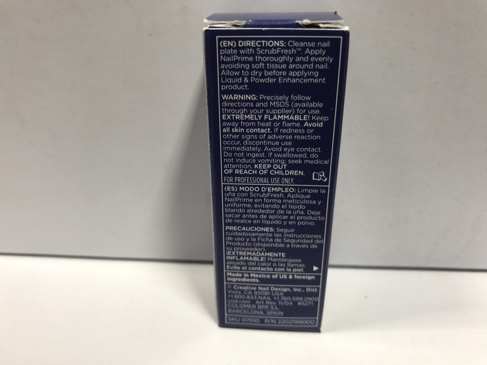 CND NailPrime Acid-free Primer #07010 Nail Prime 0.5fl oz | eBay