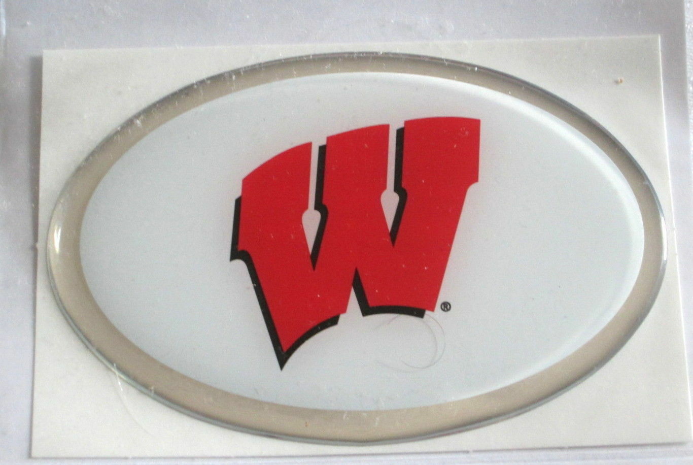 WISCONSIN BADGERS 3-D COLOR AUTO CAR EMBLEM #01 - NEW | eBay