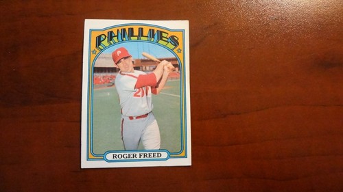 1972 TOPPS # 69 ROGER FREED BASEBALL CARD | eBay