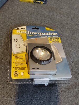 Vector Rechargeable Light for Power Outages VEC153 1 Pack | eBay