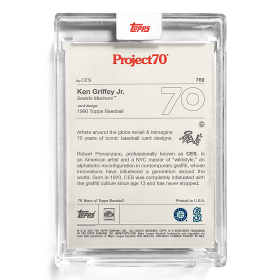 Topps Project70® Card 769 - Ken Griffey Jr. by CES Project 70 Seattle ...