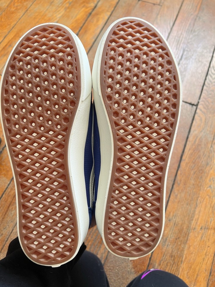 Vans Old Skool Soft Royal-Blue Suede ComfyCush Triple Strap Men's Size ...