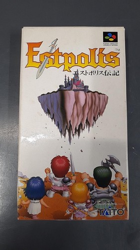 Taito Estpolis Biography Super Famicom Software Japan ab. | eBay