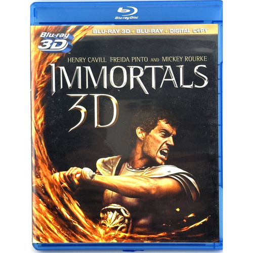 IMMORTALS (2011) BLU-RAY 3D/ BLU-RAY Cavill Rourke Hurt 24543801511| eBay