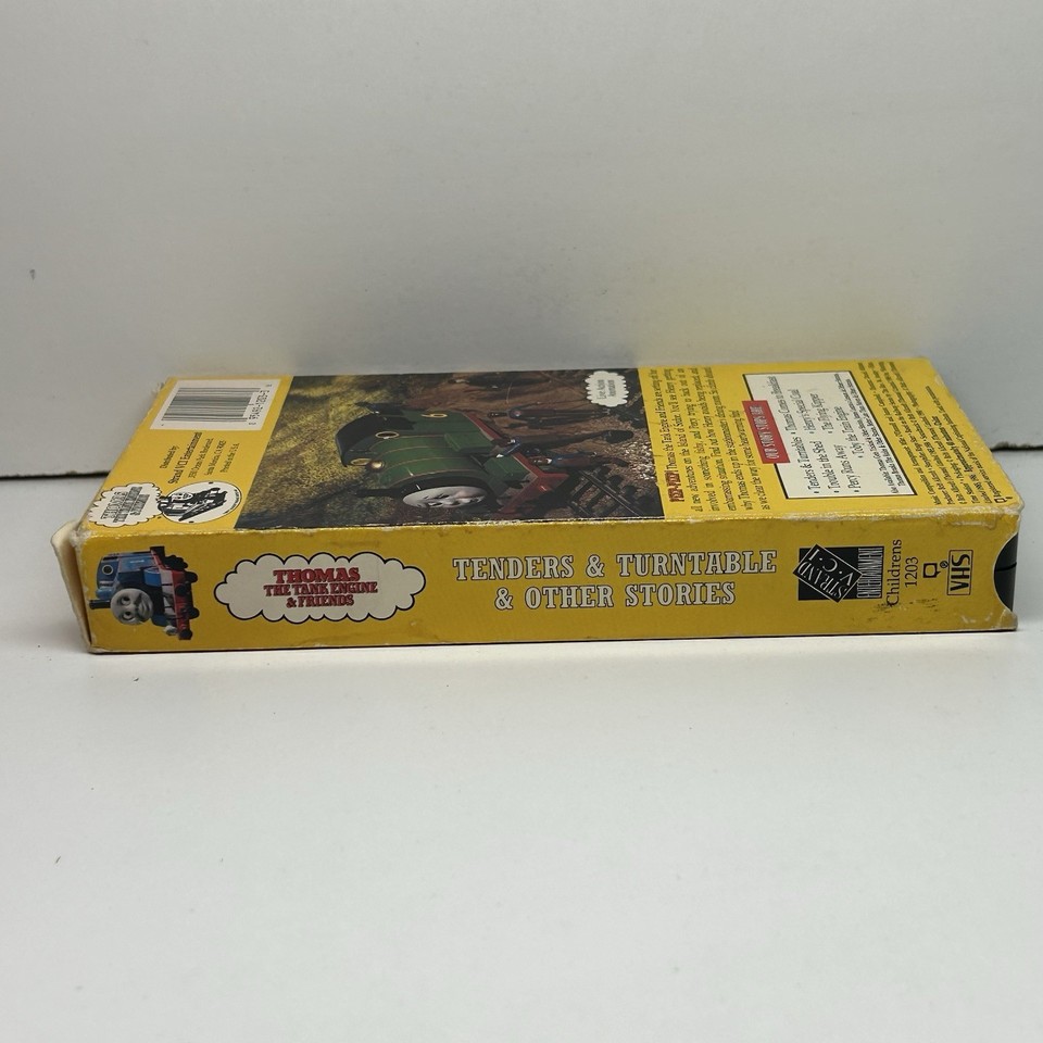 Thomas the Tank Engine & Friends Tenders & Turntables VHS Video Tape ...