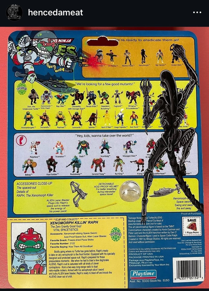 Teenage mutant ninja turtles TMNT vintage ALIEN X TMNT Unopened | eBay