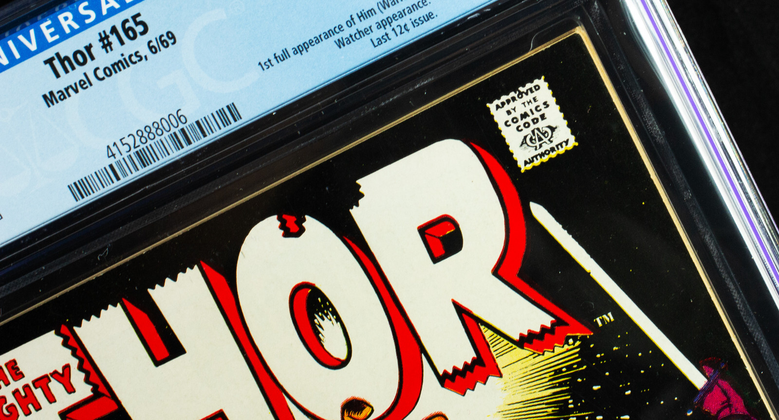 THOR #165 CGC 8.5 VF+ WHITE pages 1969 1ST FULL APPEARANCE HIM (WARLOCK ...