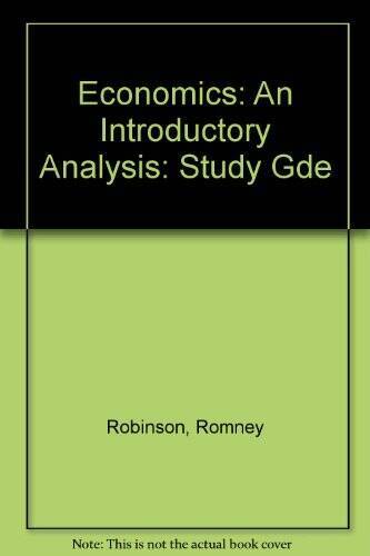 Robinson: Study Guide to Accompany Samuelson:Economics - Paperback - GOOD | eBay