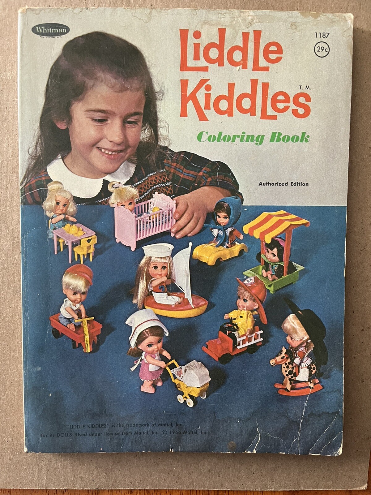 Liddle Kiddles 1960’s Coloring Book - Whitman Publishing 1966 | eBay