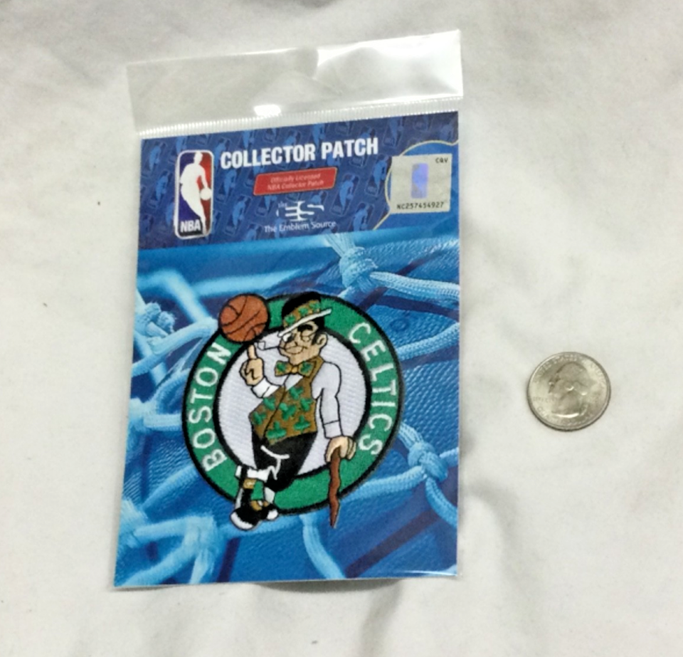 NEW Official NBA Boston Celtics Jersey Patch Small Logo 3 Inch Size ...