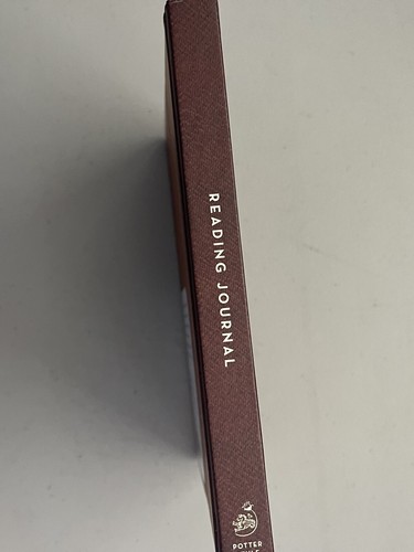Reading Journal: For Book Lovers - Diary By Potter Style - GOOD ...