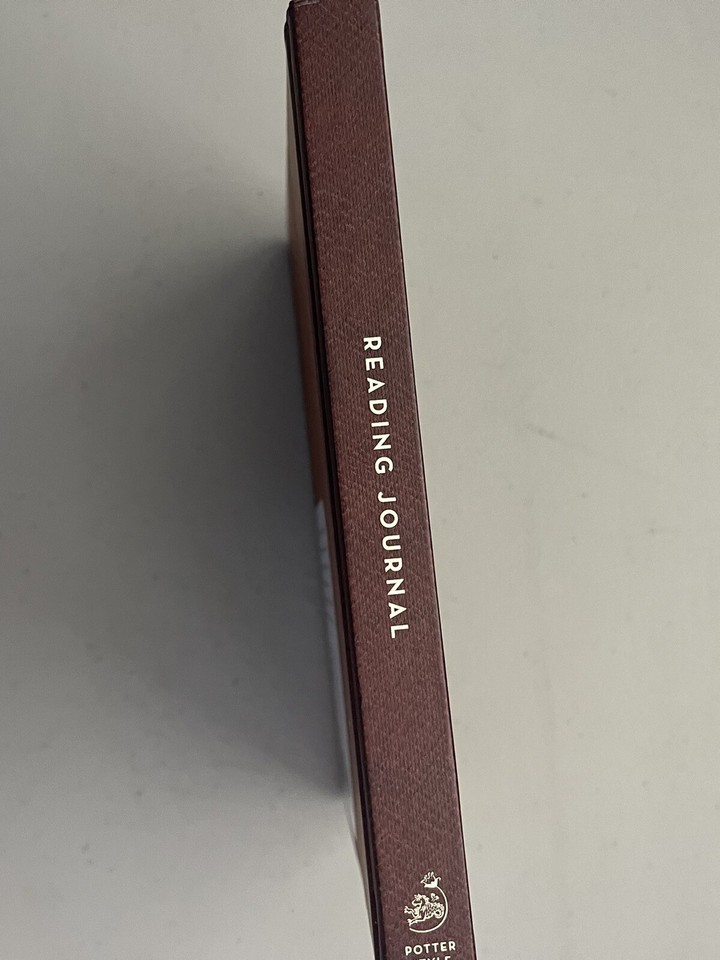 Reading Journal: For Book Lovers - Diary By Potter Style - GOOD ...