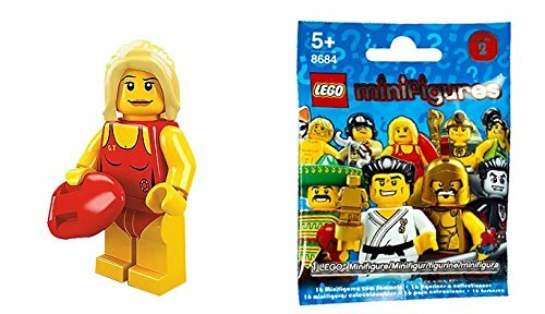 Lego Mini Figure Figure 2 Life Saver Life Guard 8684-8 | eBay