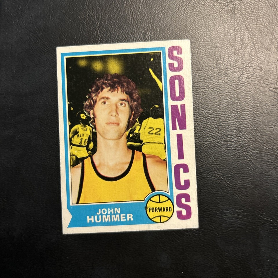#52 John Hummer 1974 75 Topps Cb14-8 seattle supersonics | eBay