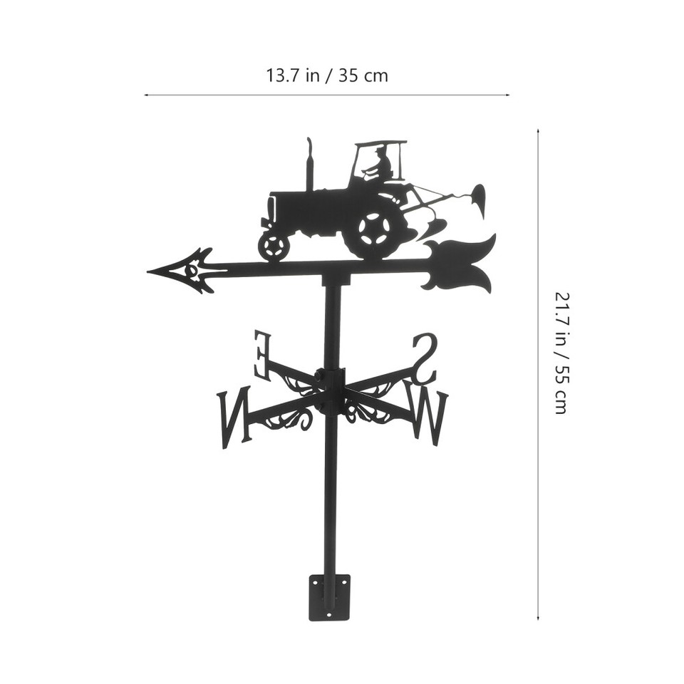 Wind Direction Indicators Tractor Weather Vane Outdoor Decor Child | eBay