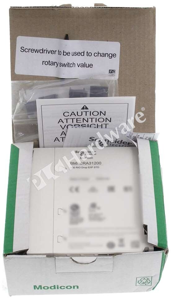 Surplus Open Schneider Electric BMXCRA31200 Modicon X80 2P ENet RIO ...