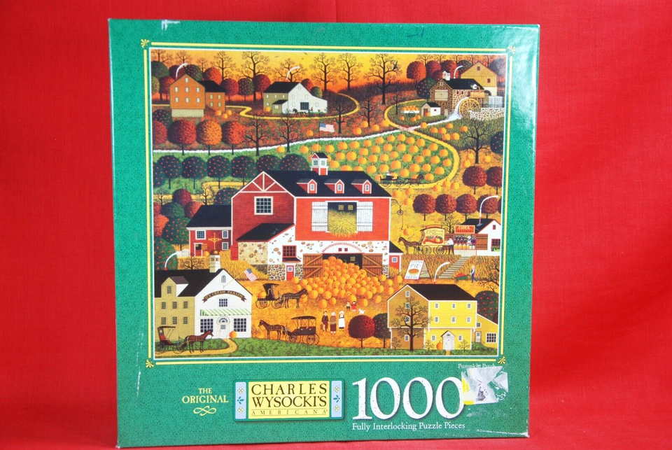 CHARLES WYSOCKI 1000 Piece Puzzles Lot of 4 Vintage (Sold As Is) | eBay