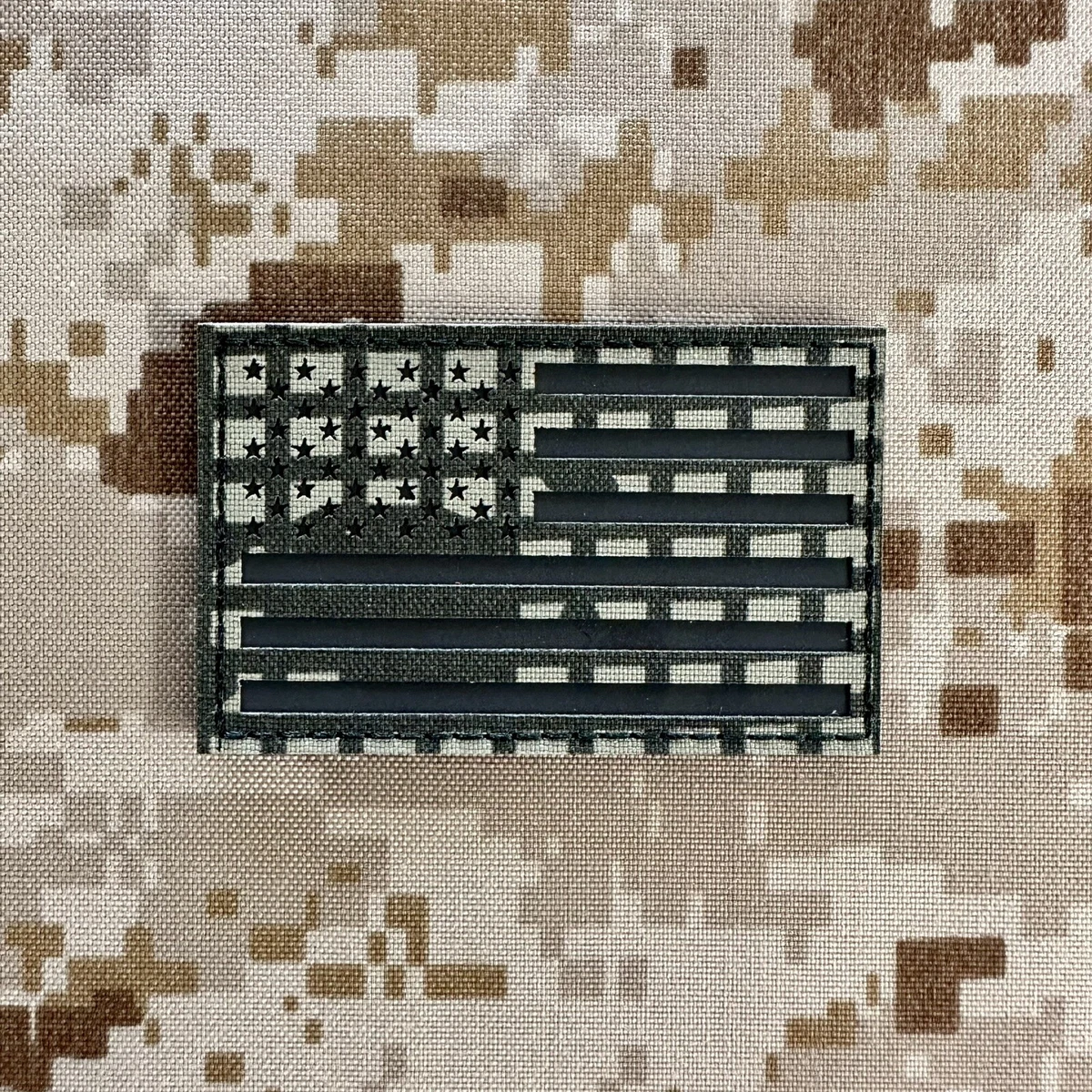 Camo American Flag Patch