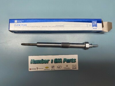 Genuine GM 12639701 Diesel Glow Plug LMM LML LBZ Silverado Sierra ...