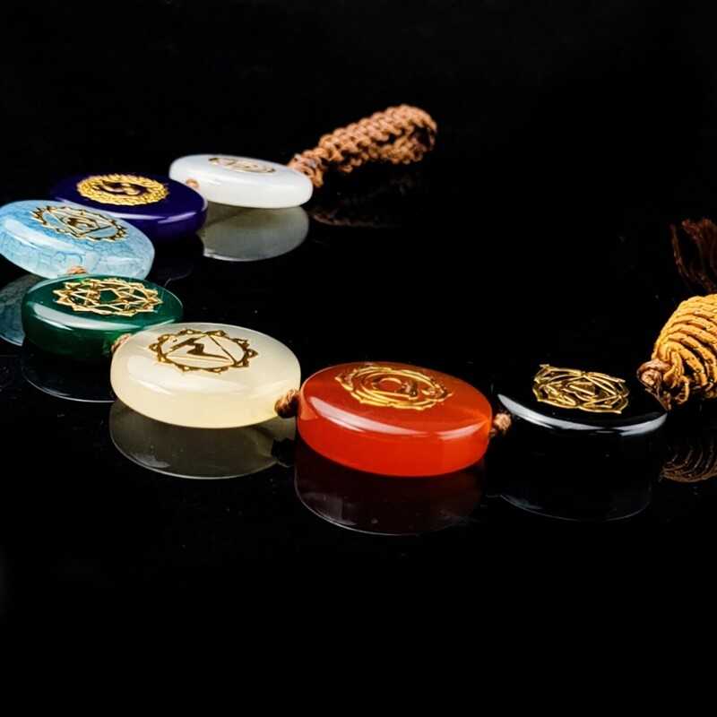 Find Peace on the Road Chakela Symbol Car Hangings Pendant Charm Car ...