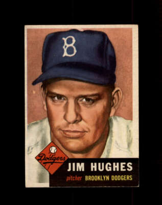 1953 Topps Baseball #216 Jim Hughes RC STARX 3 VG (CS132451) | eBay