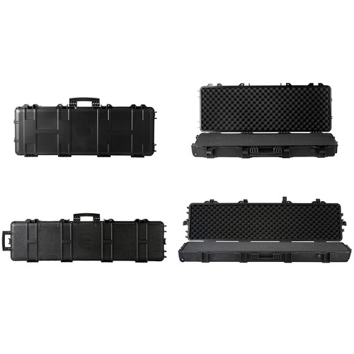 Uimoso Rifle Case Rifle Hard Case 42" 50" with 3 Layers Fully ...