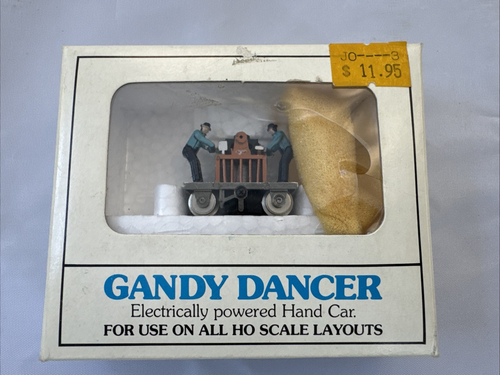 Bachmann HO Scale Gandy Dancer Hand Car – Electrically Powered, Vintage ...
