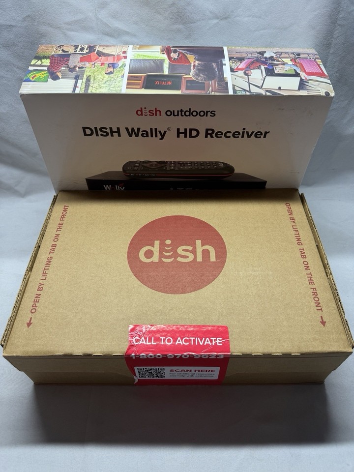 DISH Wally HD Satellite Receiver for RV TV Netflix Support New Sealed ...
