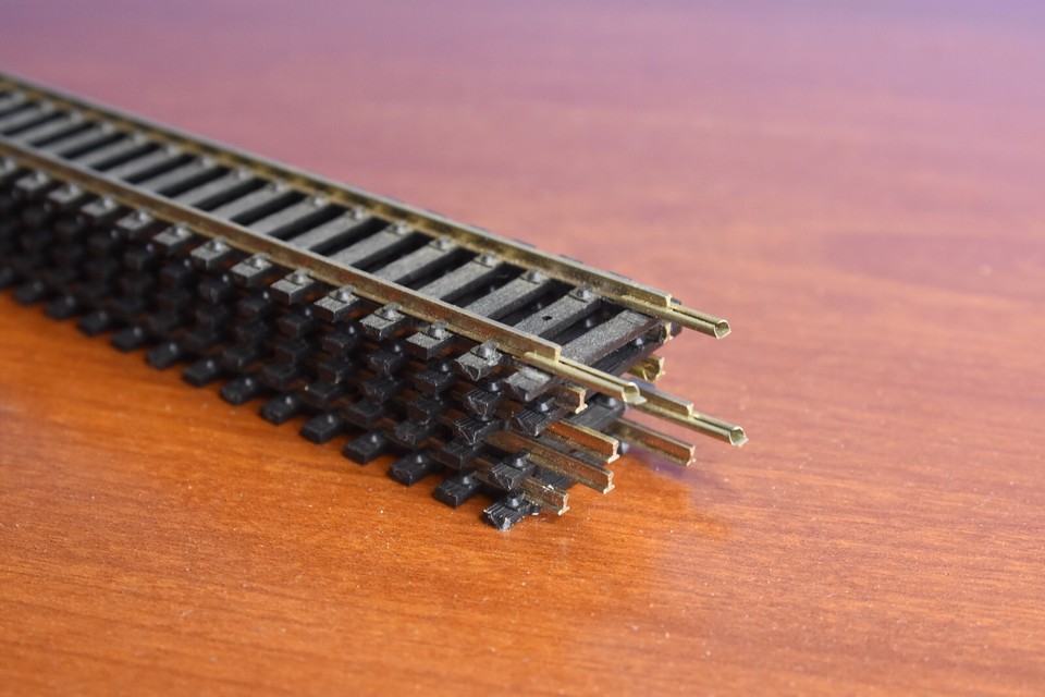 Atlas 3' Super Flex Track Black Ties, Code 100, HO Scale, Buy 1 or More ...