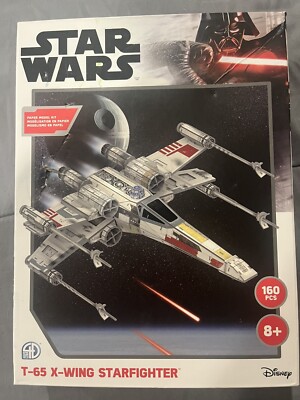 Star Wars 4D Precision Model Kit: Star Wars - T-65 X-Wing Starfighter ...