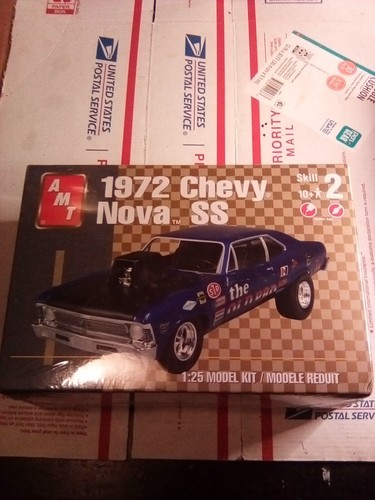 AMT/ERTL 1972 Chevy Nova SS Stock or Custom Car Model Kit 1:25 | eBay