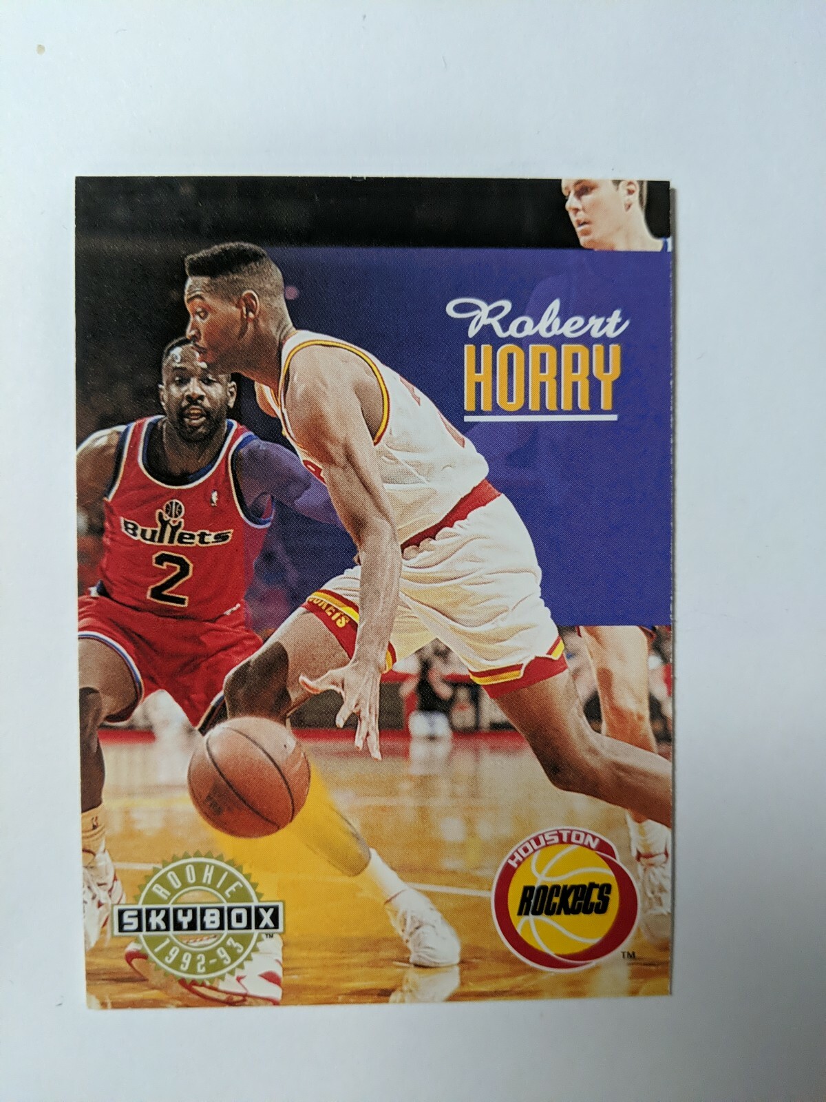 1992-93 SkyBox Robert Horry Rookie Houston Rockets #345 | eBay