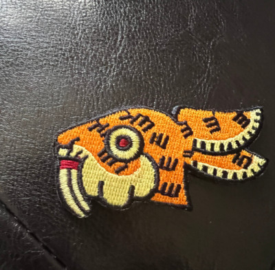 Tochtli Rabbit Aztec day Calendar Patch, 2.5" Iron-On Patches, Mexican ...