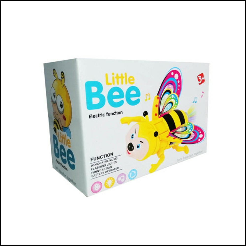 Electric Fun Action Dance Music Flashing Light Little Bee Toy Baby Girl ...