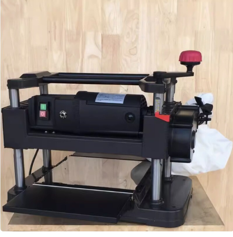Single Side Press Planer 2000W Benchtop Electric Planer for Woodworking ...